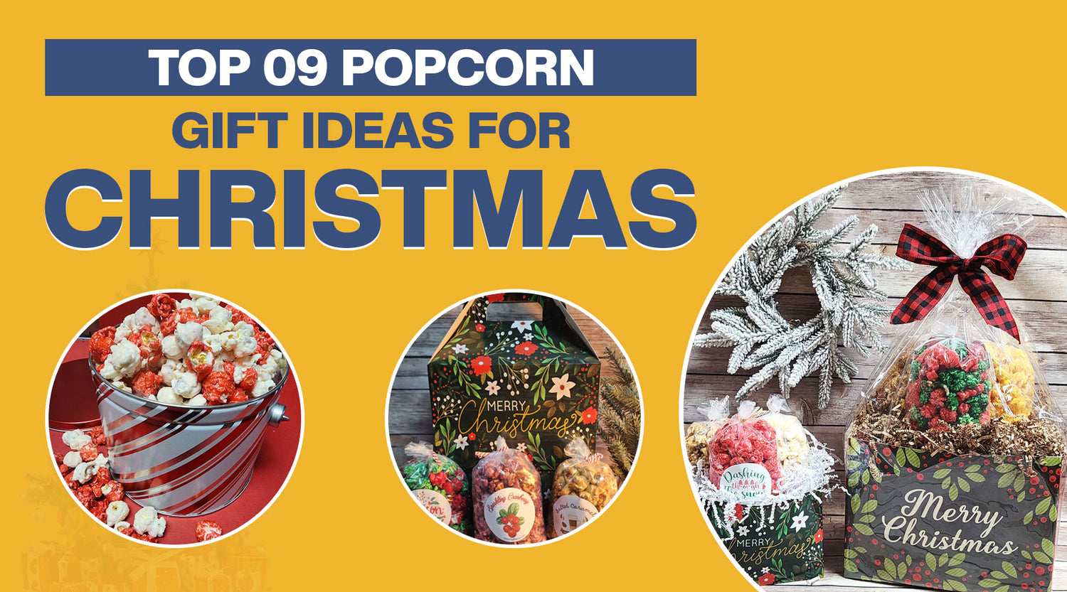 Top 9 popcorn gift ideas for Christmas and Holidays