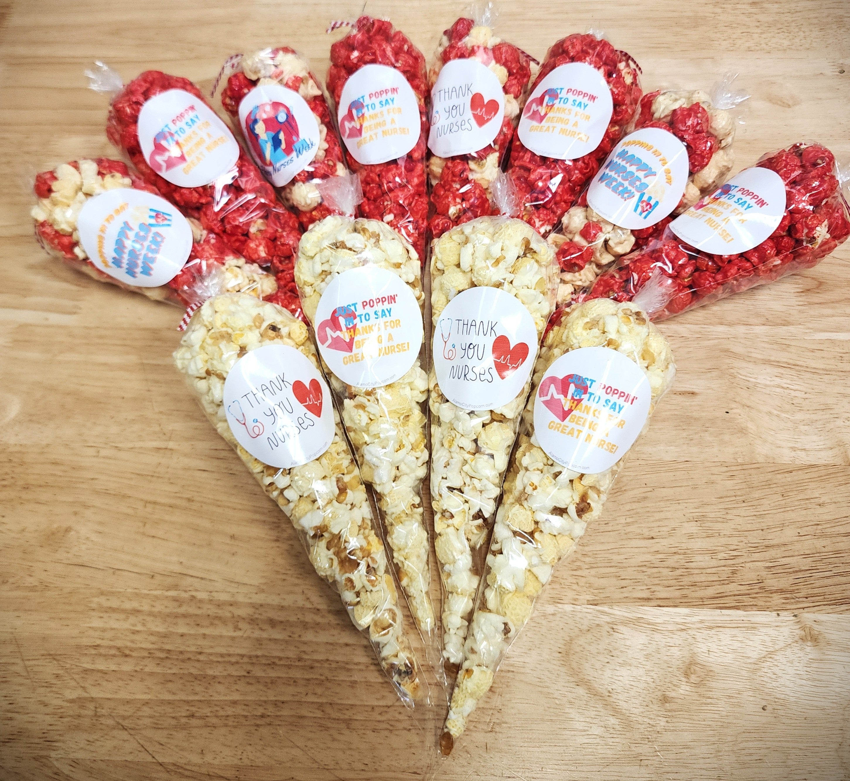 Buy Teacher Appreciation Popcorn Cone Pack of 25 in San Antonio, Texas
