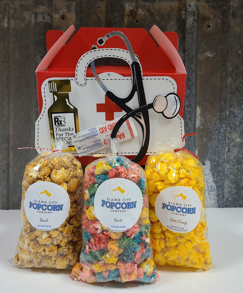 Thank Nurses with a Gable Box | Popcorn Gift Set in San Antonio